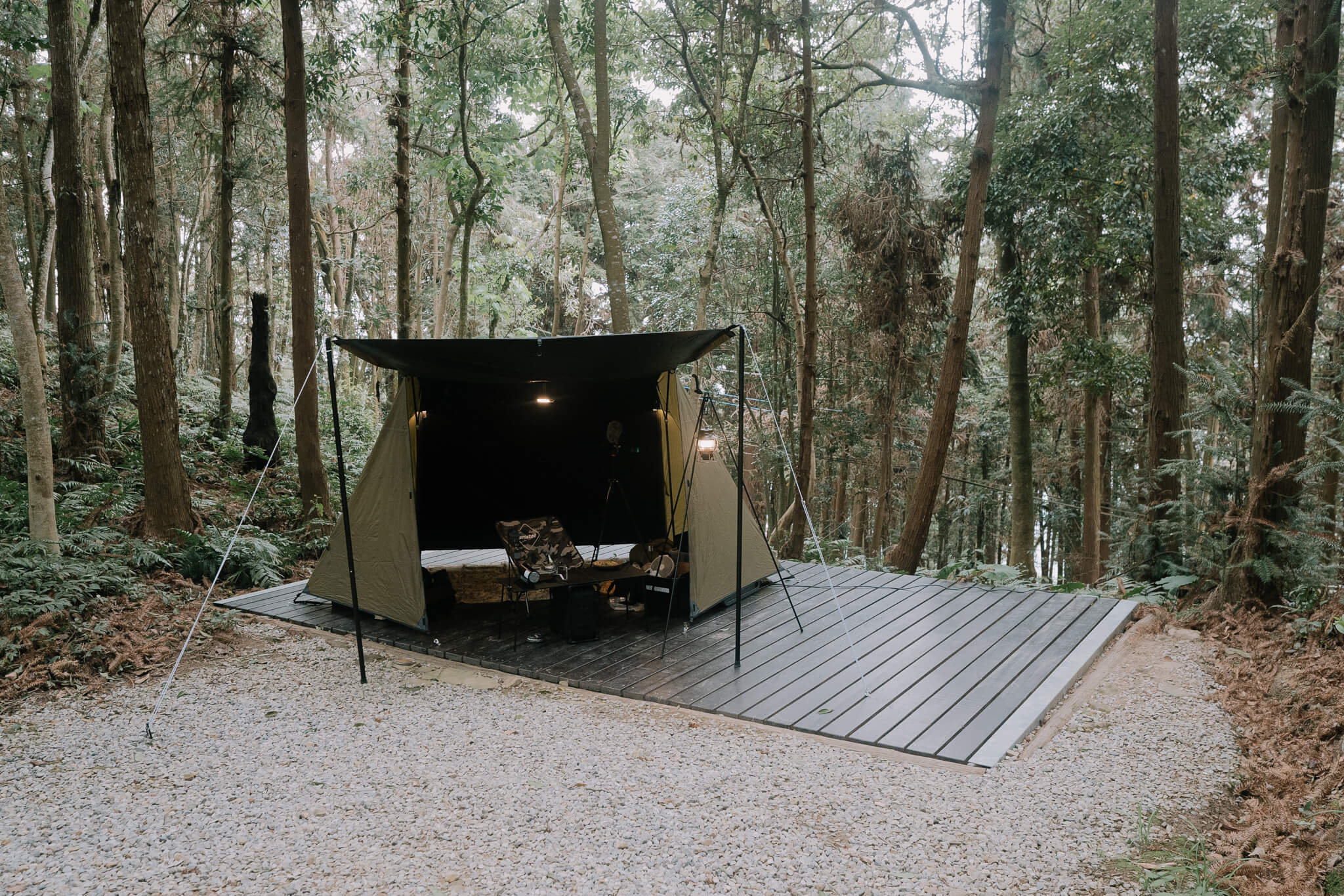 台中｜98p camping｜最神秘 最天然無破壞 高海拔森林營區 包場營區 近台中谷關東勢露營區-露營日記